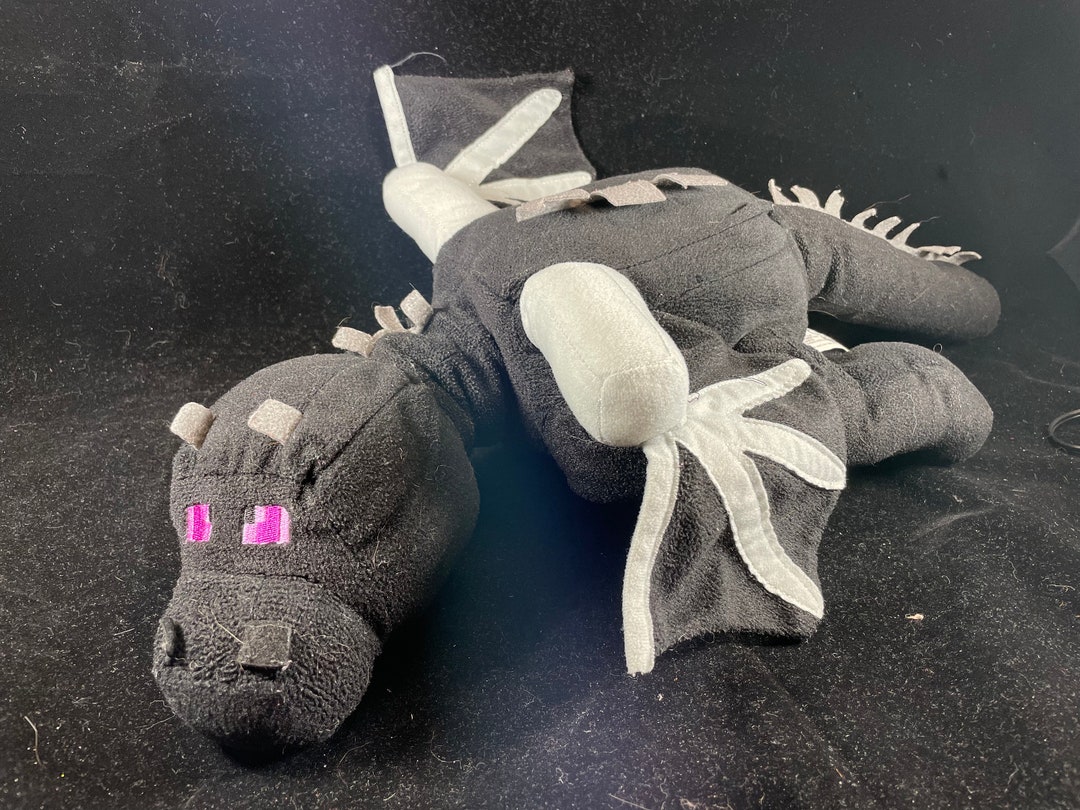 Mojang Jinx Minecraft Black Ender Dragon 24 Large Big - Etsy