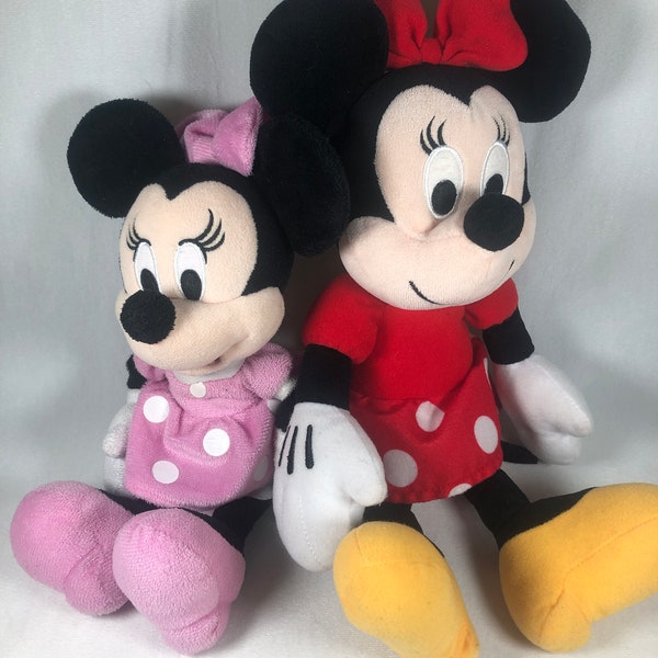 Small Minnie Mouse Plush - Etsy