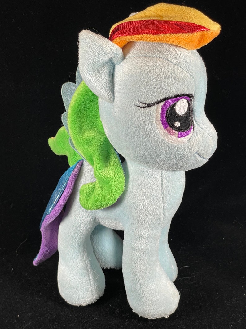My Little Pony MLP 11 Inch Plush, Rainbow Dash, Apple Jack, Rarity - Etsy