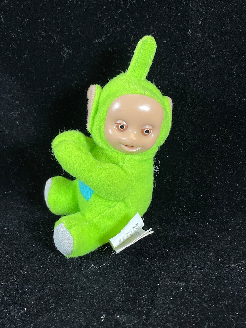 2x Teletubbies Tele Tubby Itsy Bitsy Dipsy Green & Purple - Etsy