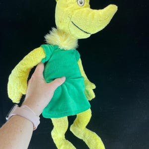 The Lorax and Sneetches Sneetch Sneech Green Star Belly Yellow Orange ...