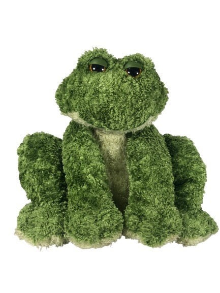 Vintage First & Main FROGGLE WOGGLE Green Frog Croaking Rattle - Etsy