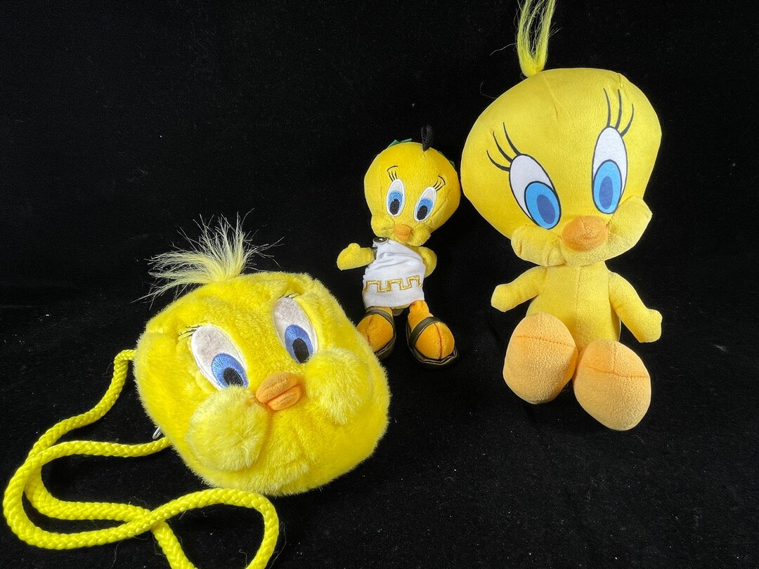 Vintage Tweety Bird Plush: Warner Bros Yellow Beanie, Toga, or Purse - Etsy