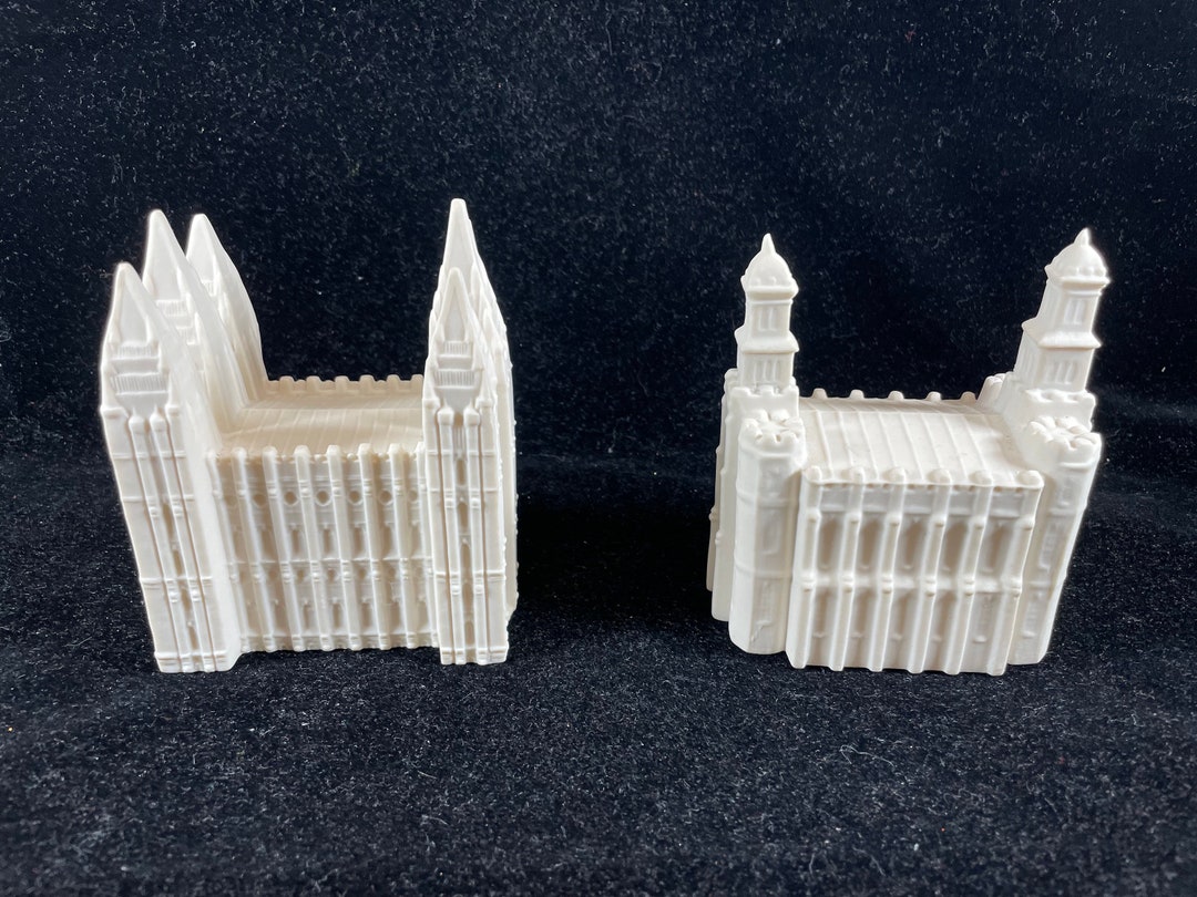 Molds by Interstate Mini Ceramic LDS Salt Lake City & Logan Utah Temple ...