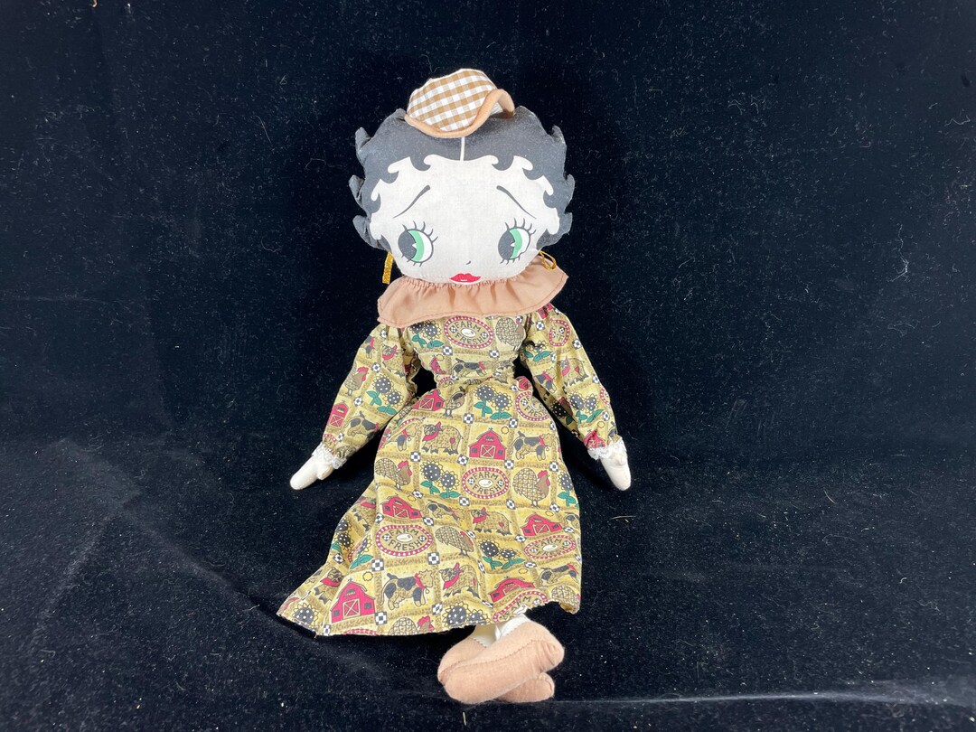 Betty Boop Plush Doll, 16.5" Nostalgic Stuffed Toy - Etsy