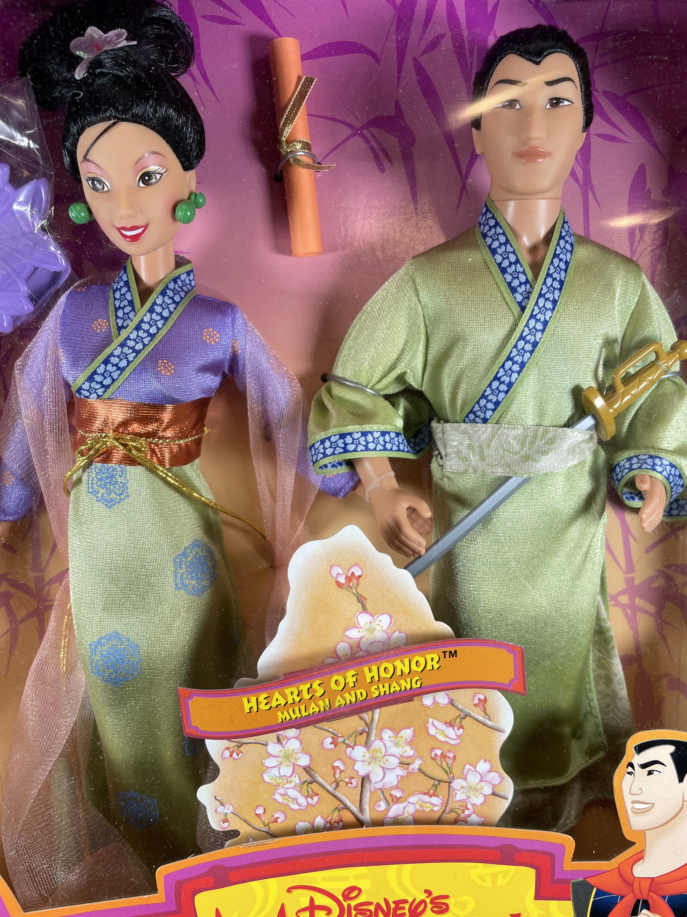 Disney Hearts of Honor Mulan and Shang Barbie and Ken Dolls - Etsy