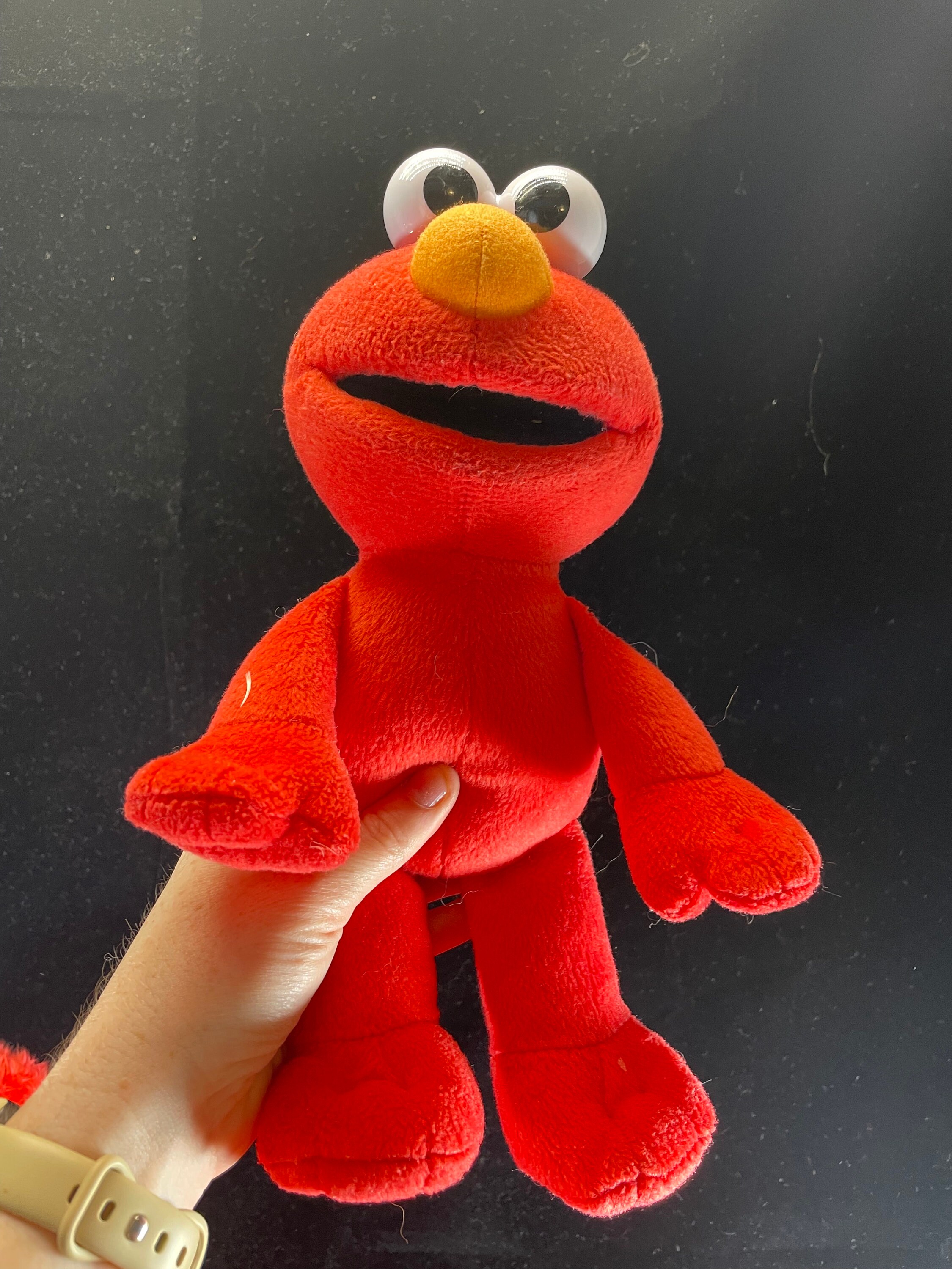 Vintage Sesame Street Large 21 14 12 16 10 Inch Elmo Red Monster ...