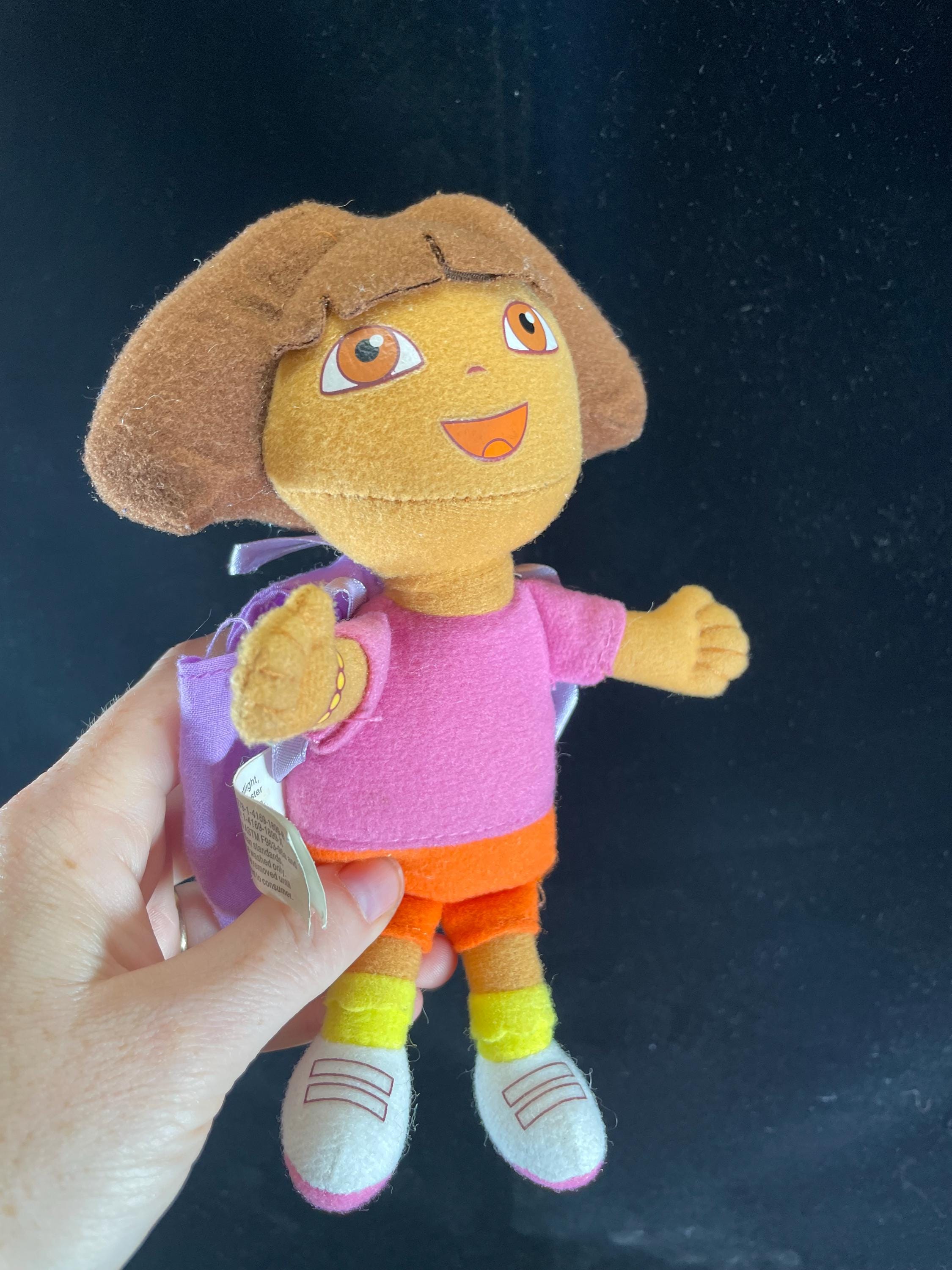 Dora the Explorer Plush Dolls: Backpack Clip & Boots Monkey Retired ...