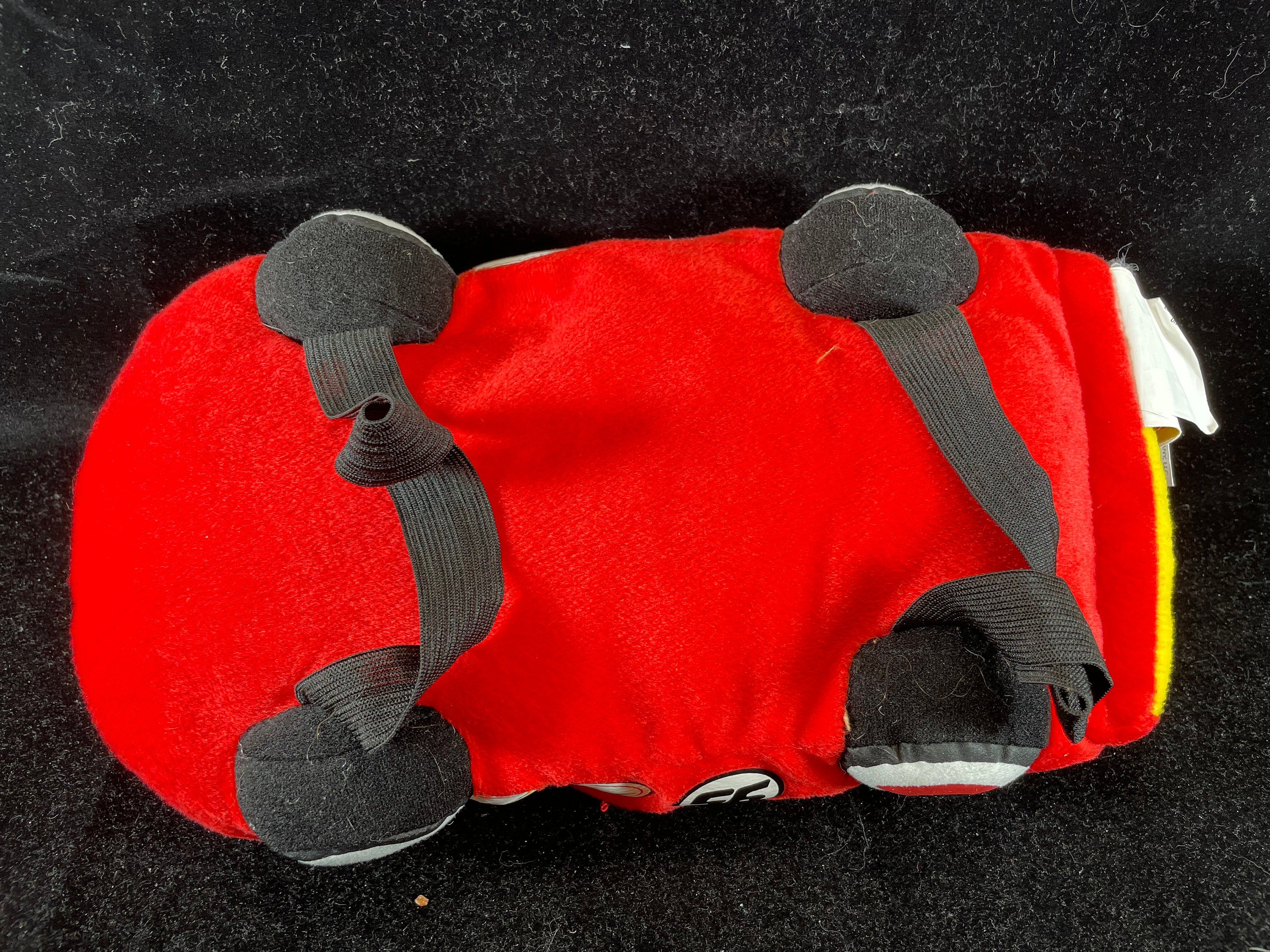 Pixar Disney Cars Lightning Mcqueen Red Plush Stuffed 13 Inch Race Car ...