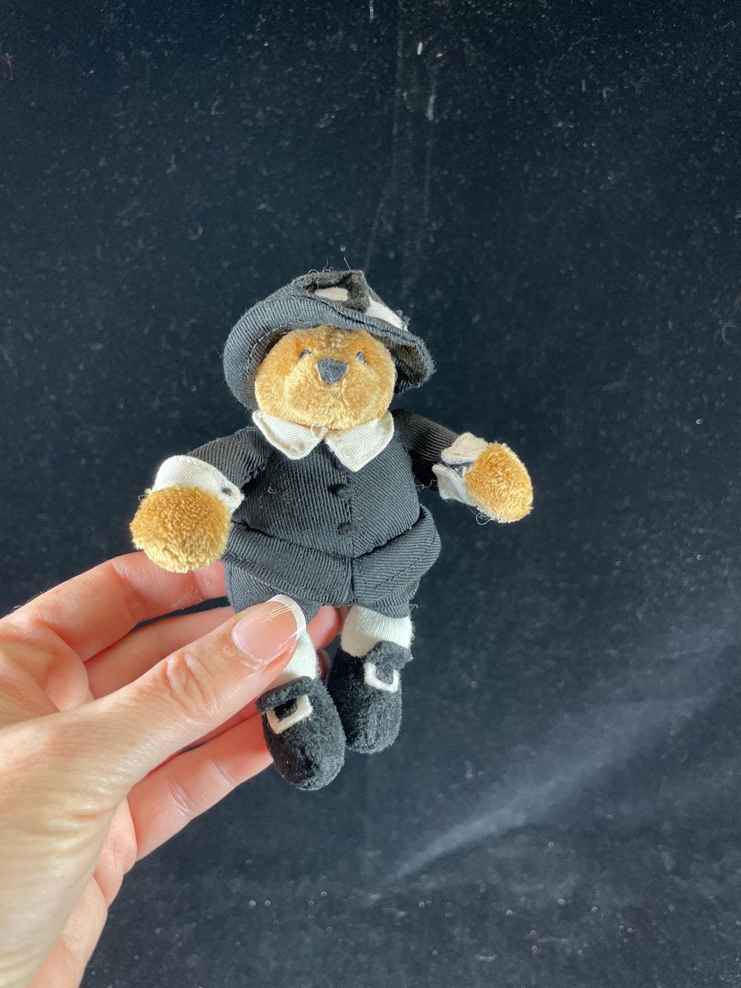 Miniature Gund Thanksgiving Pilgrim Teddy Bear 5 Inch - Etsy