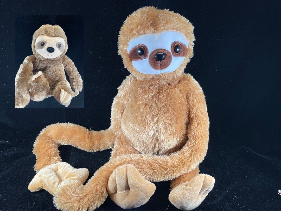 Large 32 Inch Fun Express Sloth SOFT Plush With Very LONG Attaching ...