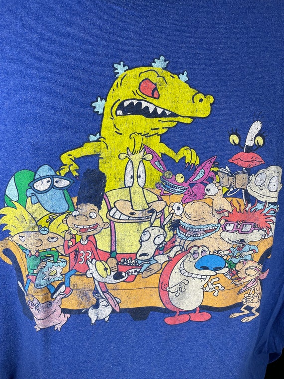 Nickelodeon Vintage 90’s Cartoons Throwback T-shirt s… - Gem