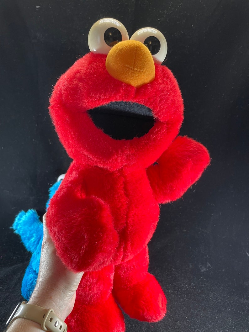 Tickle Me Elmo 1995 17 Inch Vintage Original Sesame Street 14 - Etsy