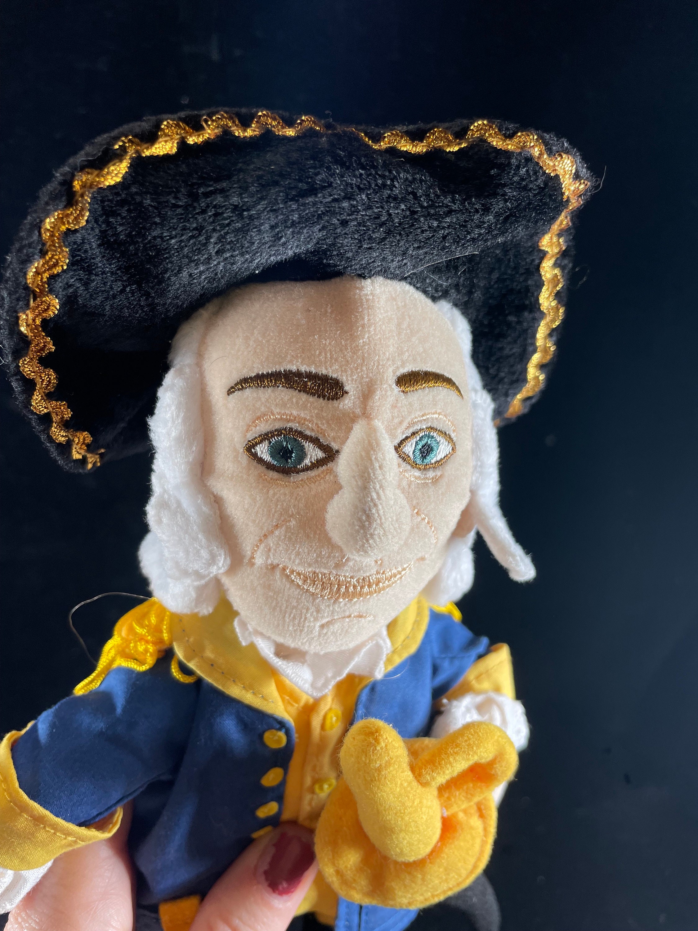 George Washington Bean Collectible Plush Doll Creation - Etsy