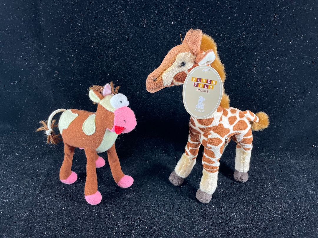 Vintage Shawn Shaun the Sheep 7 Inch Cow Funny Bullseye Silly Poseable Legs Plush Toy Concepts ...