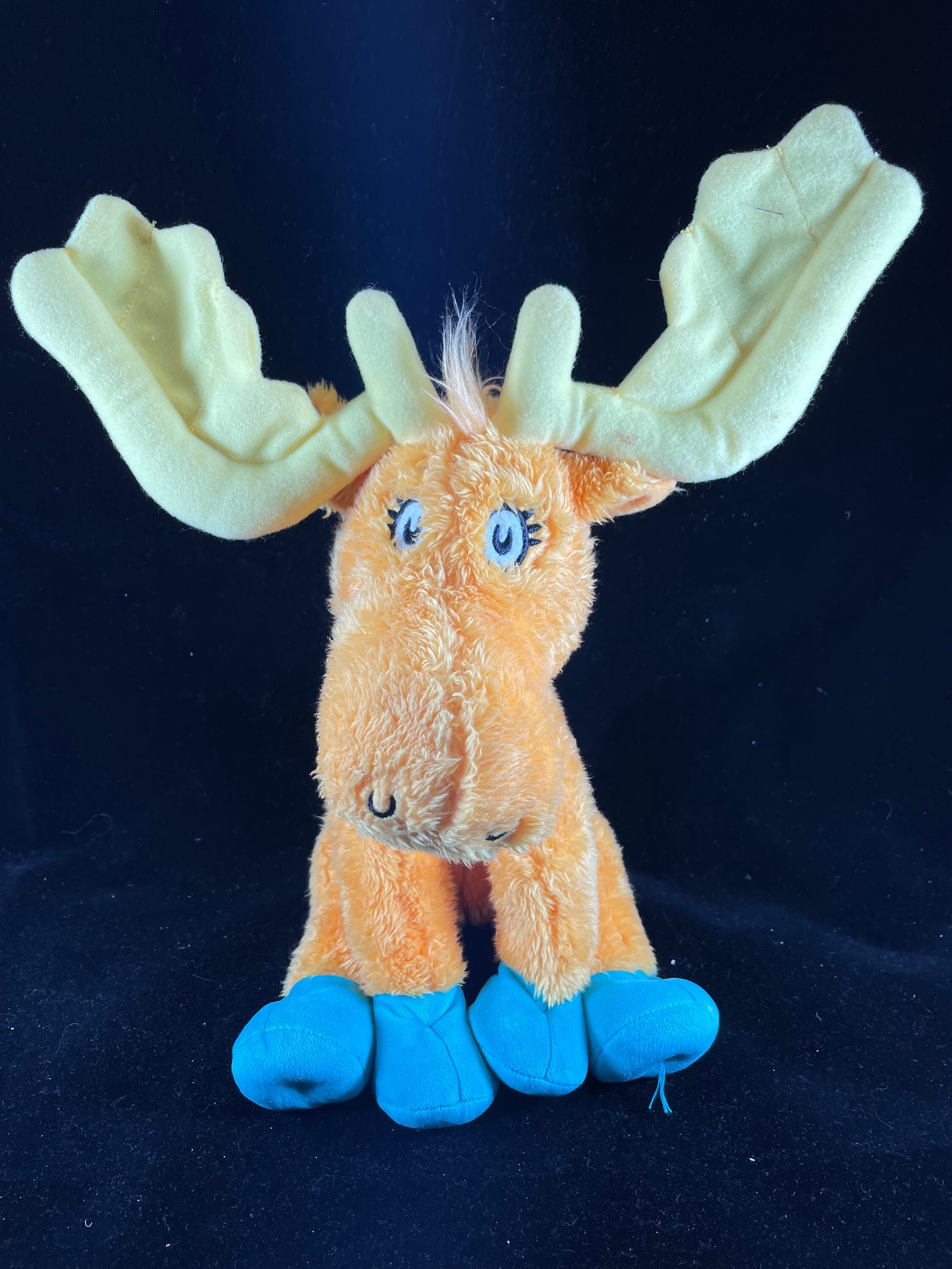 Dr. Seuss Plush Set: Thidwick Moose & Mulberry Street Giraffe - Etsy