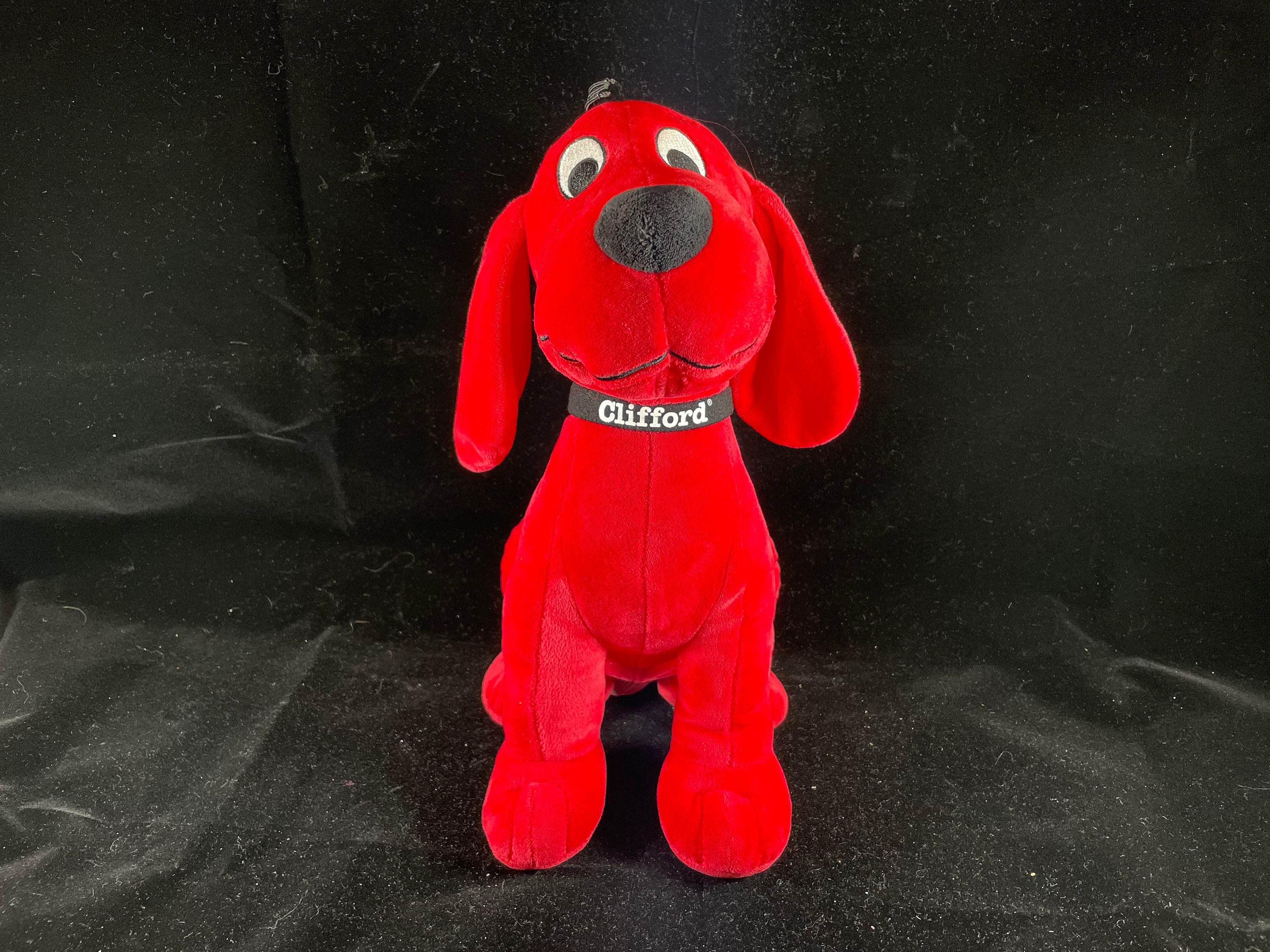 Clifford the Big Red Dog Cartoon 13 Inch Plush T-bone Yellow Emily ...