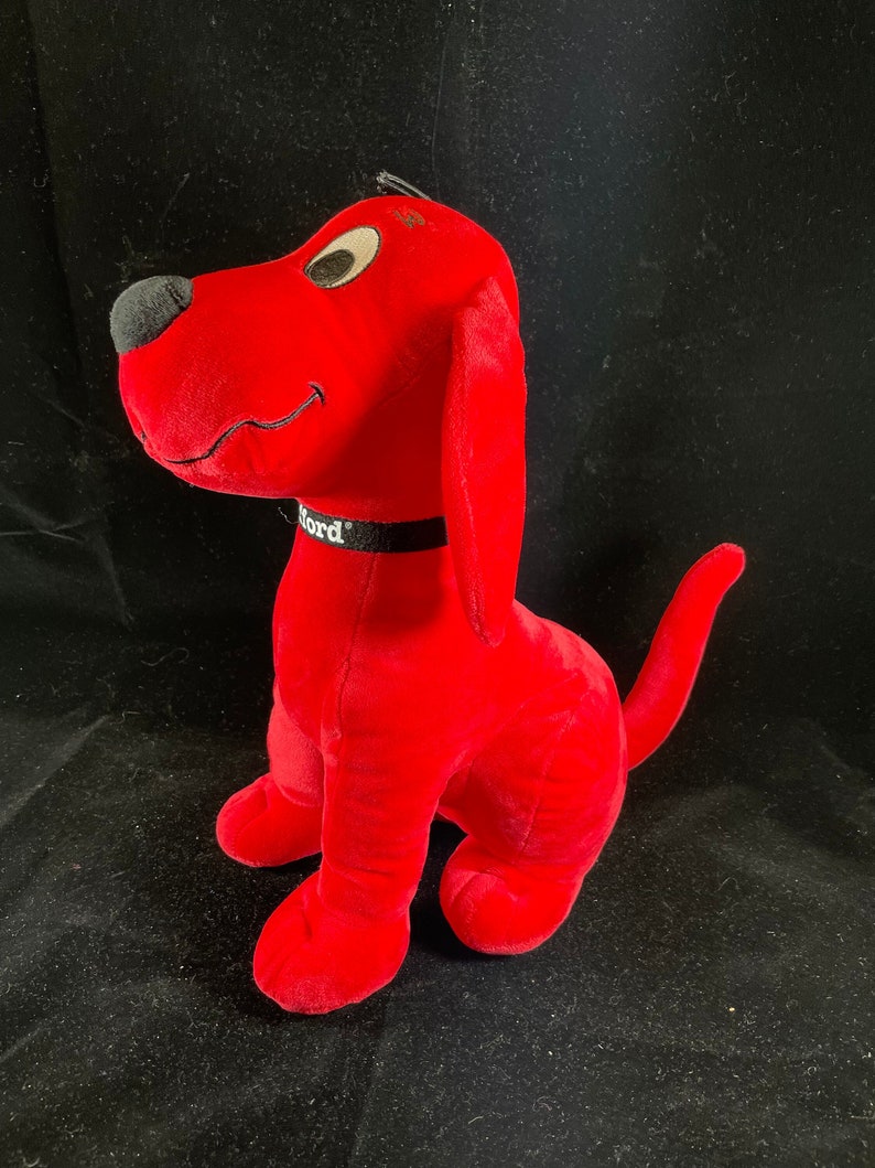 Clifford the Big Red Dog Cartoon 13 Inch Plush T-bone Yellow Emily ...