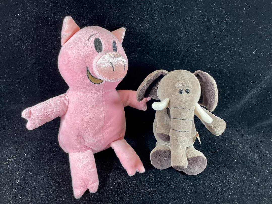 Elephant and Piggie by Mo Willems Childs Book Piggie Plush - Etsy