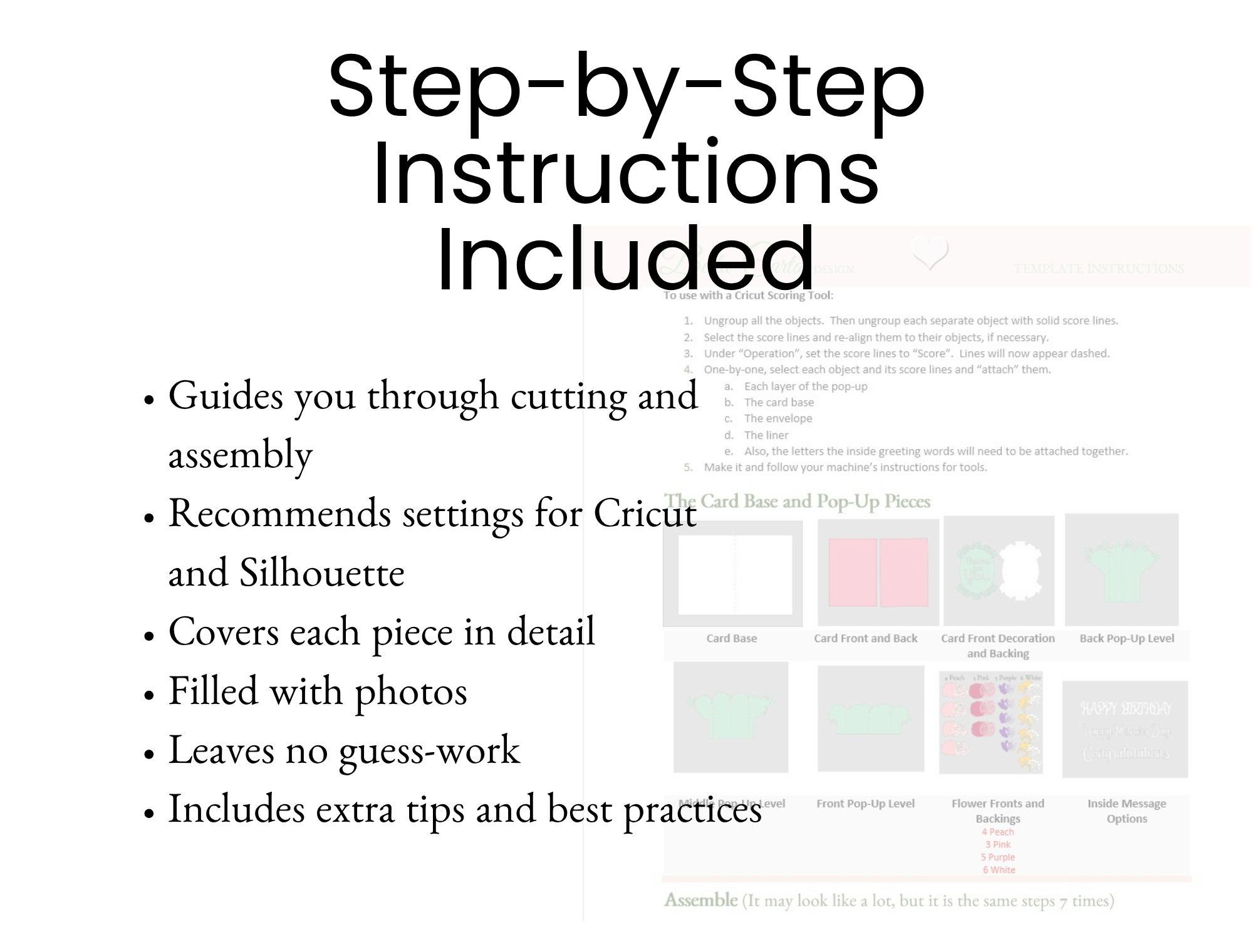 Pop up Christmas Card SVG Bundle | Four Holiday Pop up Card Digital ...