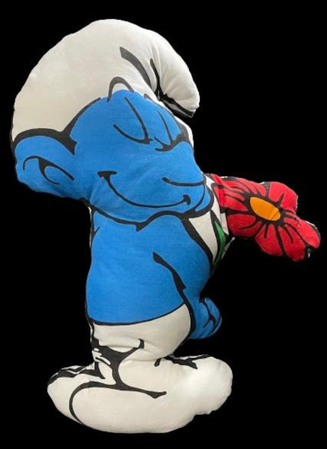 Vintage Male Smurf Pillow - Etsy