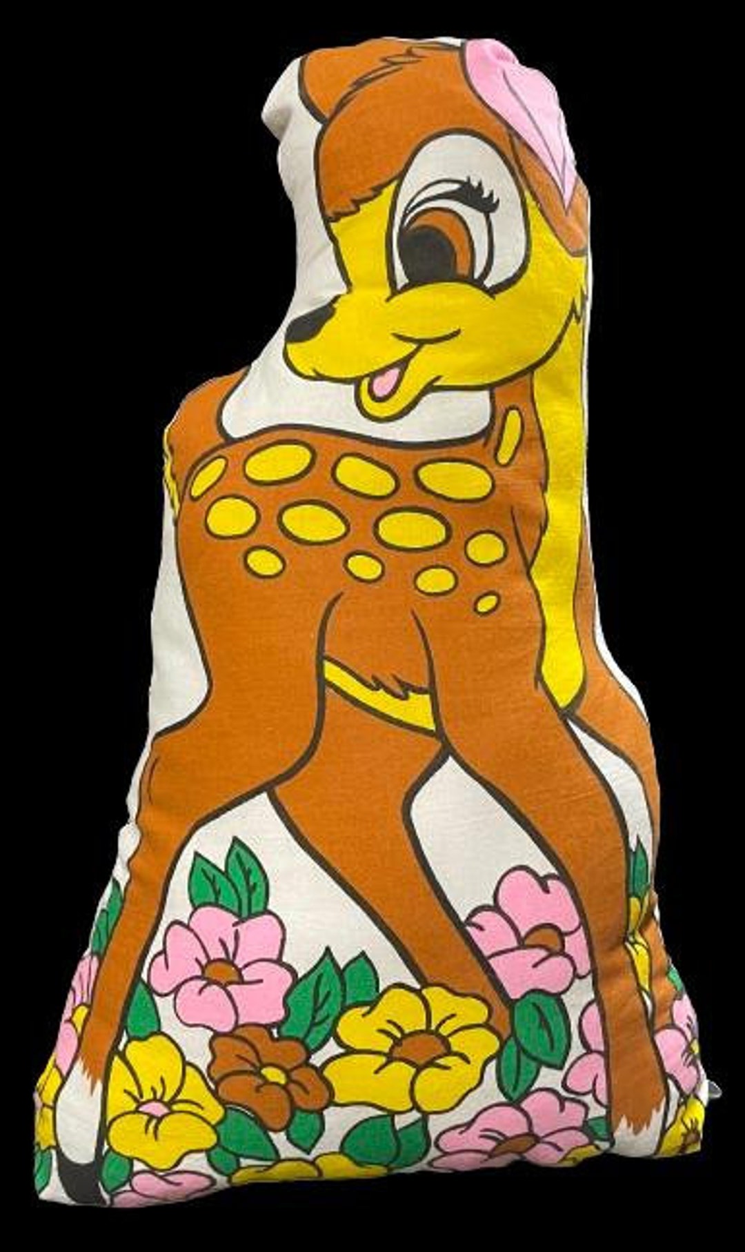 Vintage Bambi Throw Pillow - Etsy