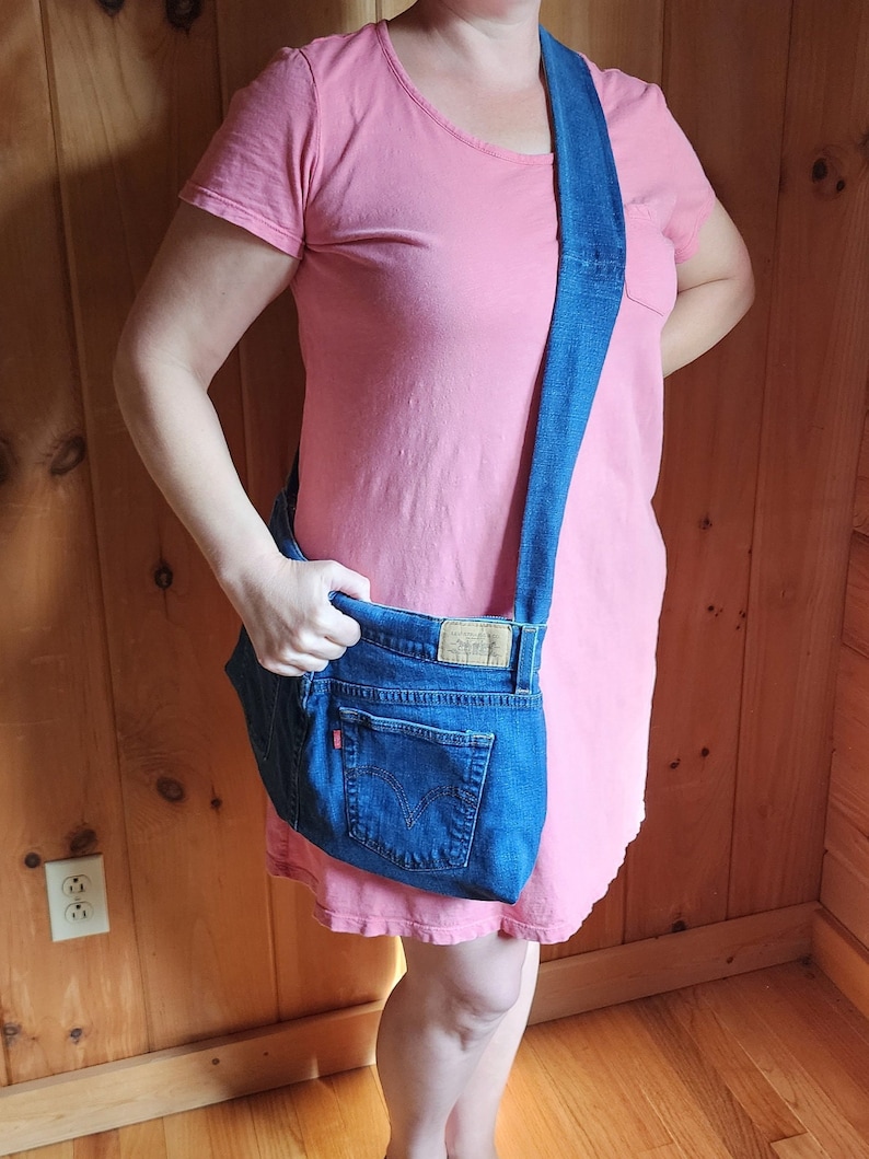 Upcycled Handmade Levi's Jean Purse - Etsy