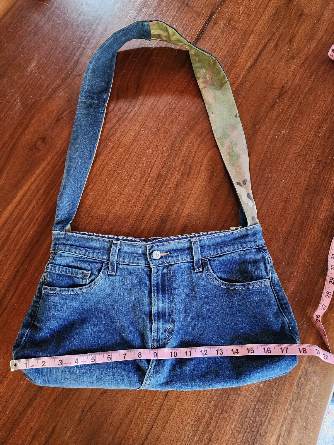 Upcycled Handmade Levi's Jean Purse - Etsy