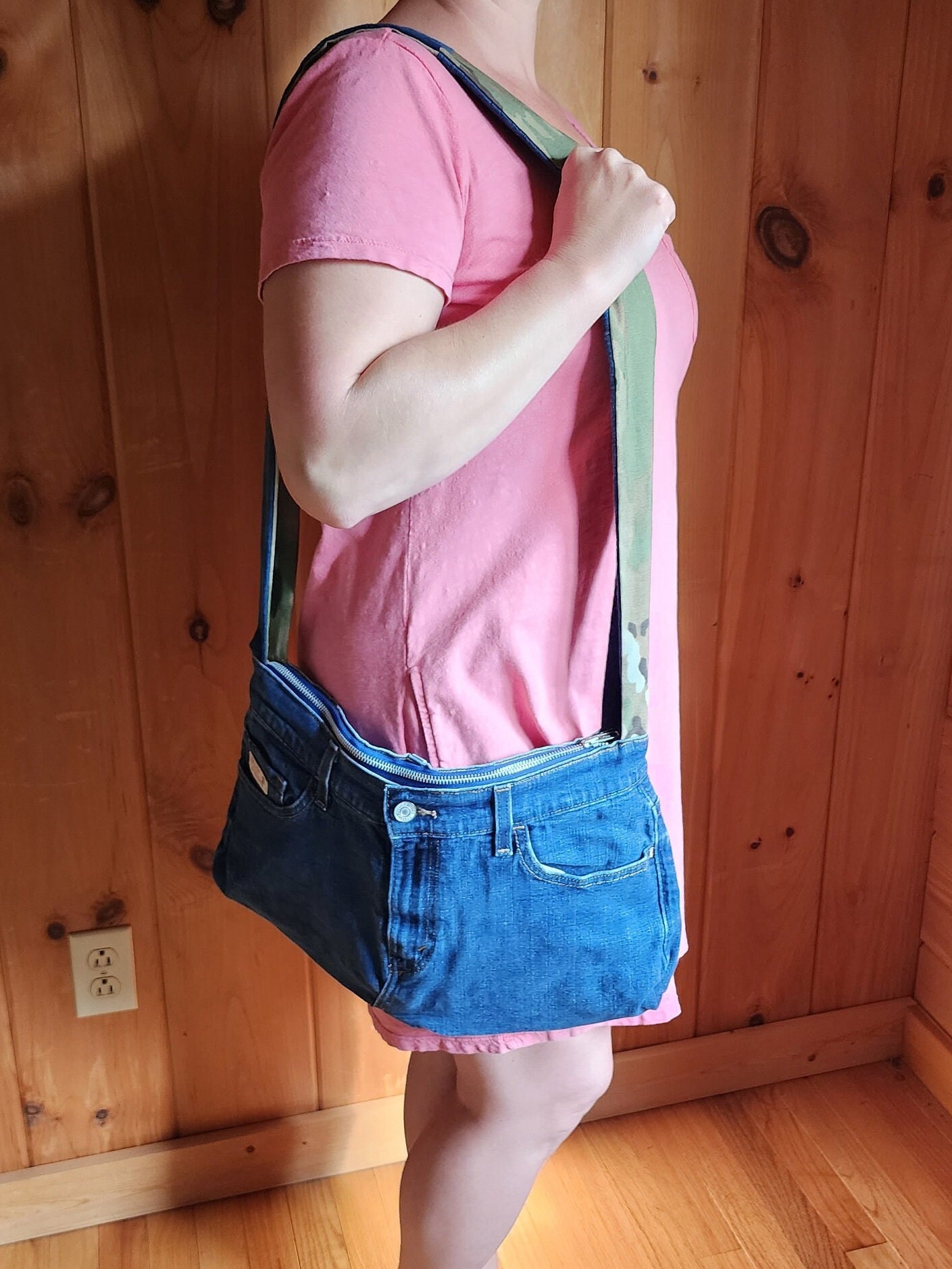 Upcycled Handmade Levi's Jean Purse - Etsy