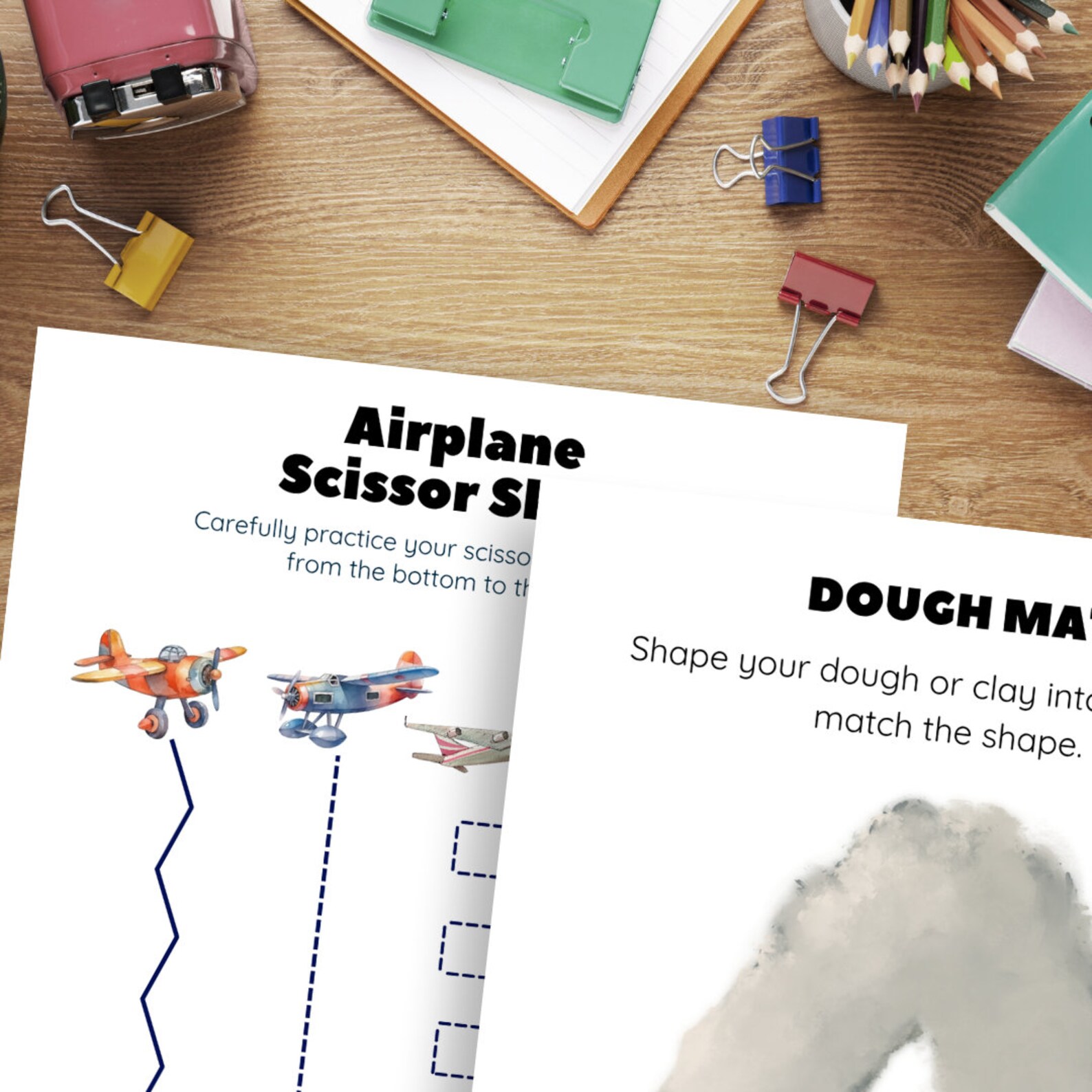 Airplane Unit Study - Workbook - Educational Resource -digital Item ...