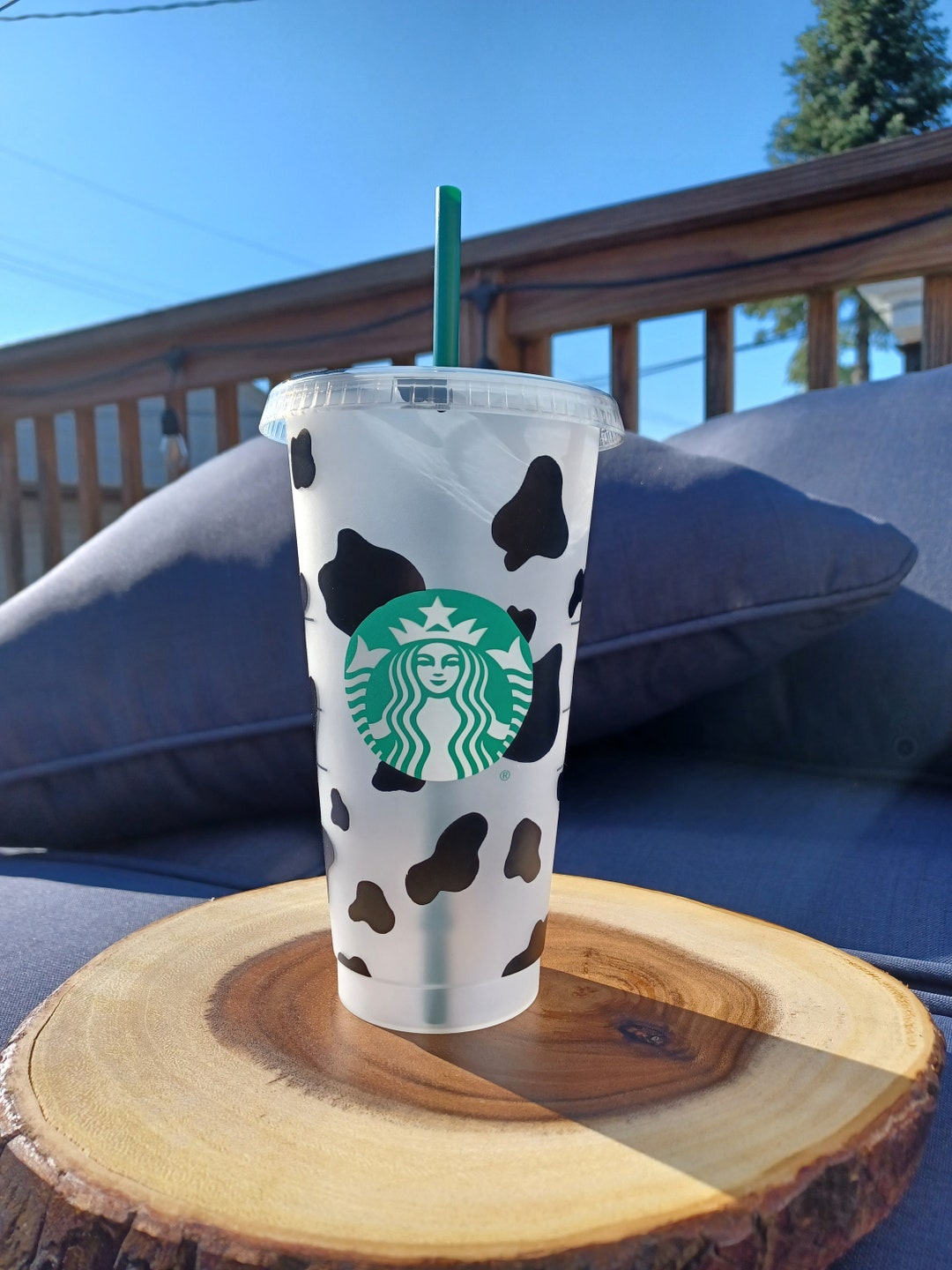 Cow Print Cup - Etsy