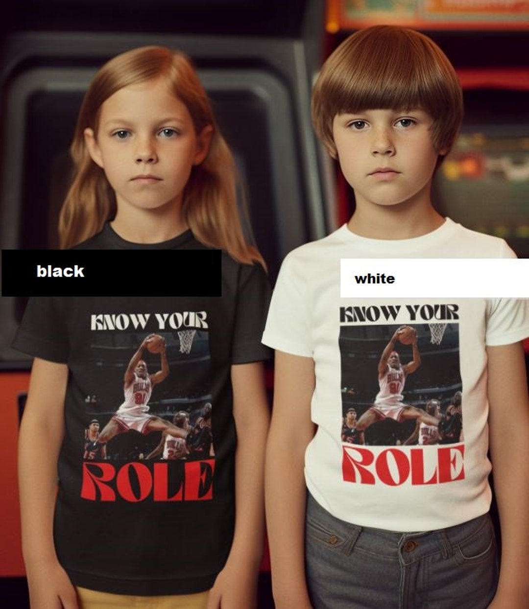 Dennis Rodman Kids Tshirt, Chicago Bulls Tshirt, Basketball Tshirt ...