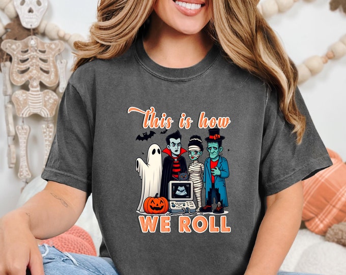 Ultrasound Halloween Shirt Vascular Tech Sonographer Ultrasound ...