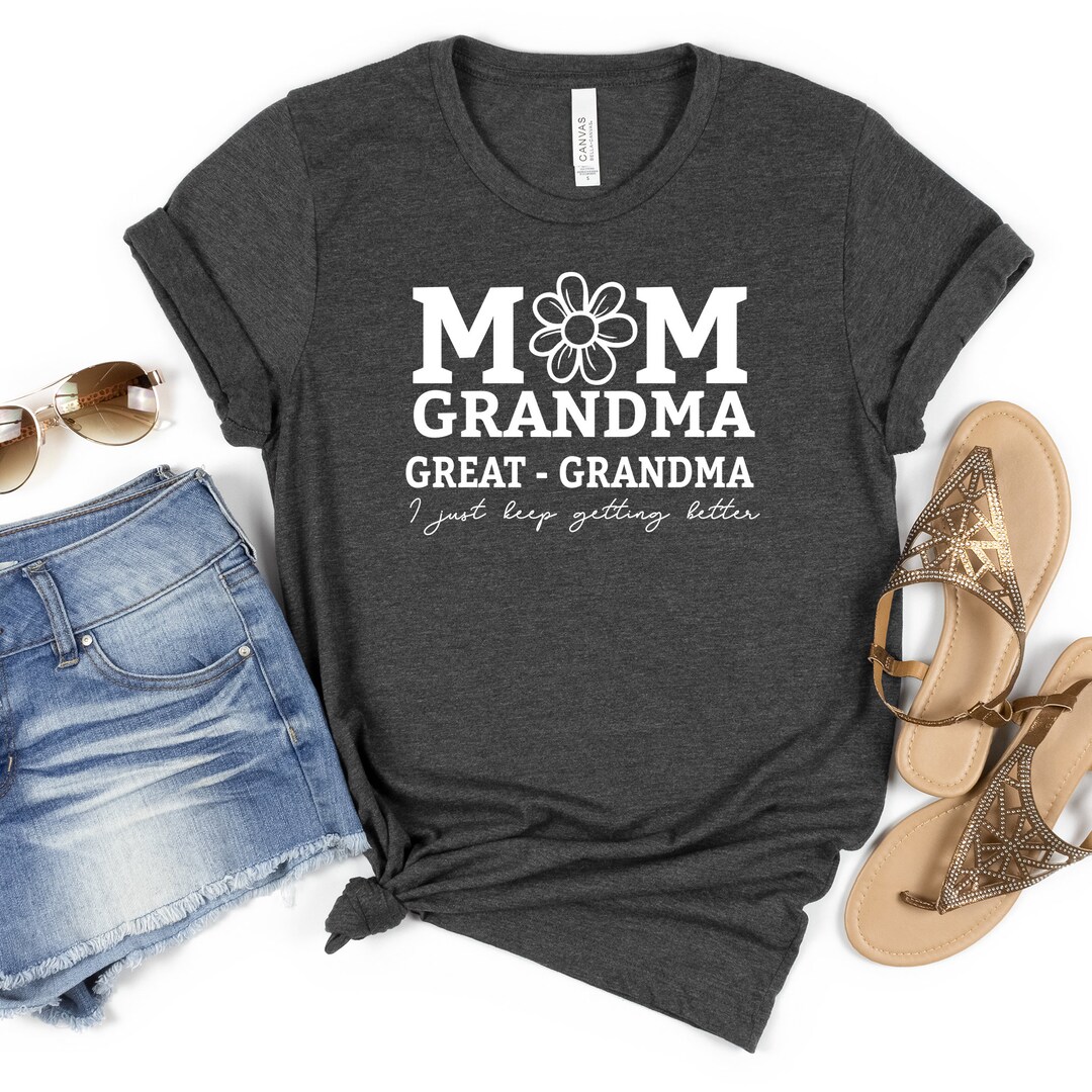 Mom Grandma Great-grandma Shirt, Mother's Day Gift for Grandma, Gift ...