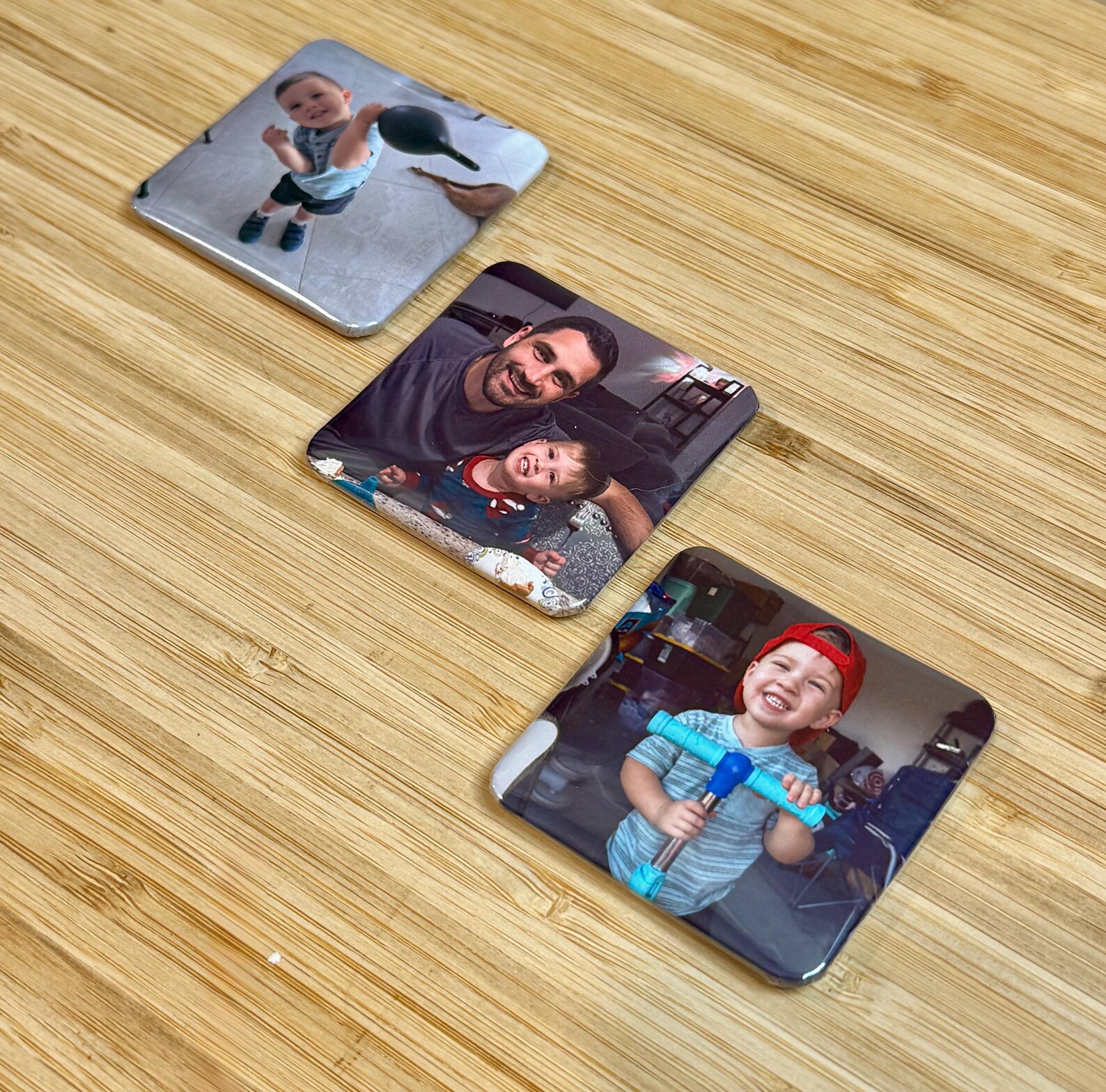 Personalized 2x2 Square Fridge Magnets,customize Newborns,kids,weddings ...