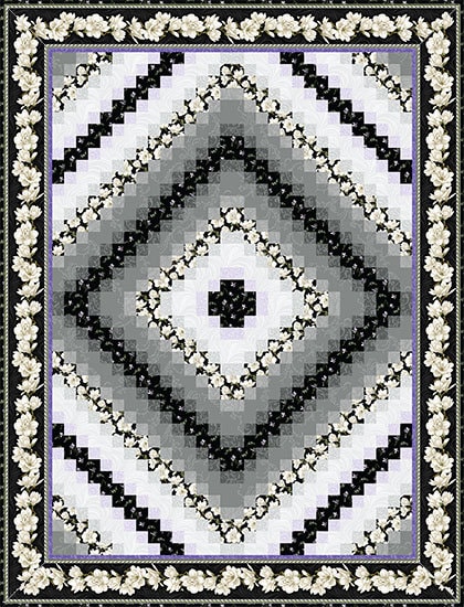 Easy Trip Around the World Quilt Pattern by Jackie Robinson - Etsy