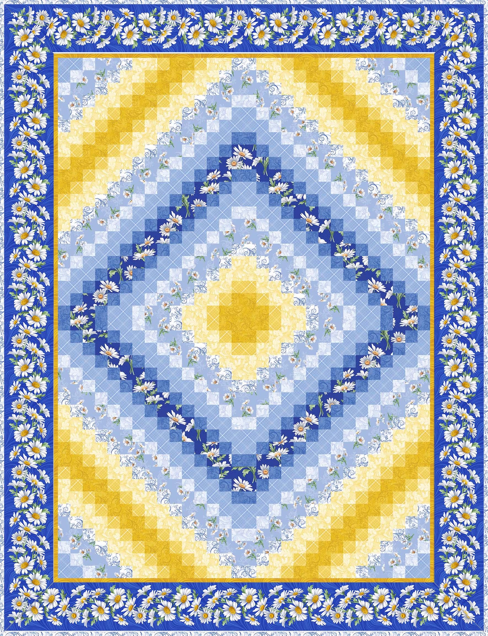 Easy Trip Around the World - Quilt Pattern by Jackie Robinson - Etsy