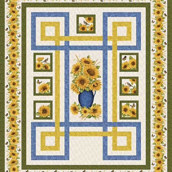 Sunny Garden Quilt Pattern - Etsy