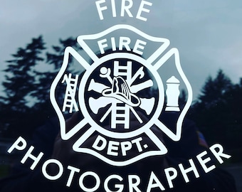 Fire Rescue Decal - Etsy