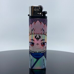 Chibi Anime Inspired Holo Lighters - Etsy
