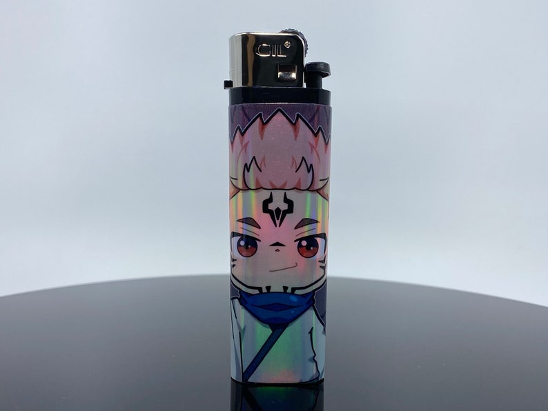 Chibi Anime Inspired Holo Lighters - Etsy