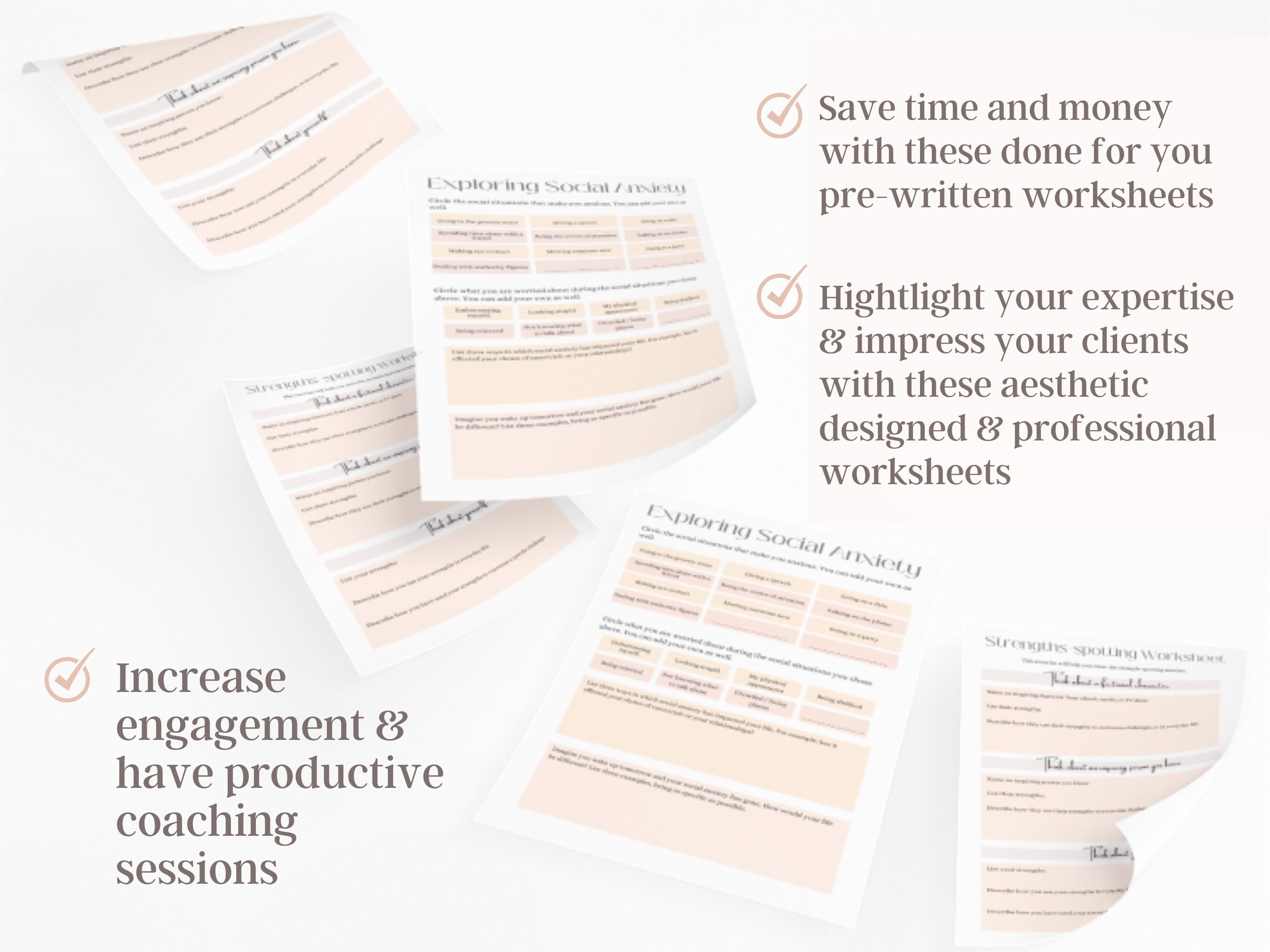 Anxiety Coping Skills Workbook Anxiety Worksheets for Teens - Etsy