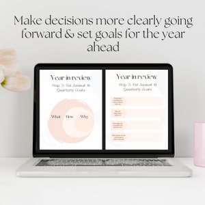 Life Coaching Year in Review Template for Life Coach, Annual Goals ...