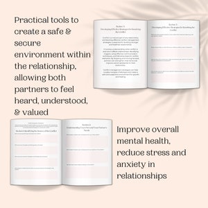Relationship Worksheets Bundle, Couples Therapy Worksheets, Couples ...