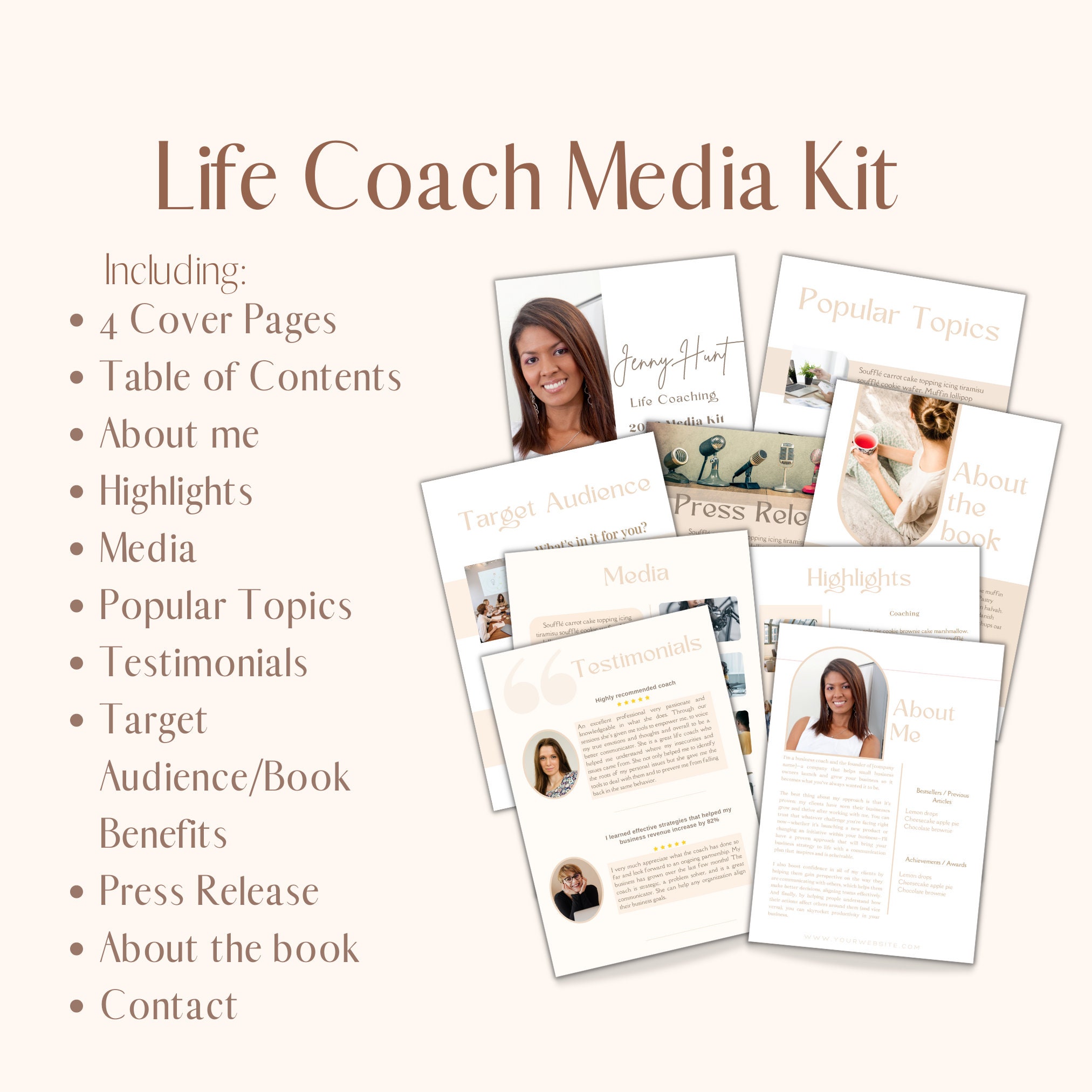 Coach Media Kit, Keynote Speaker Media Kit, Author Media Kit, Business ...