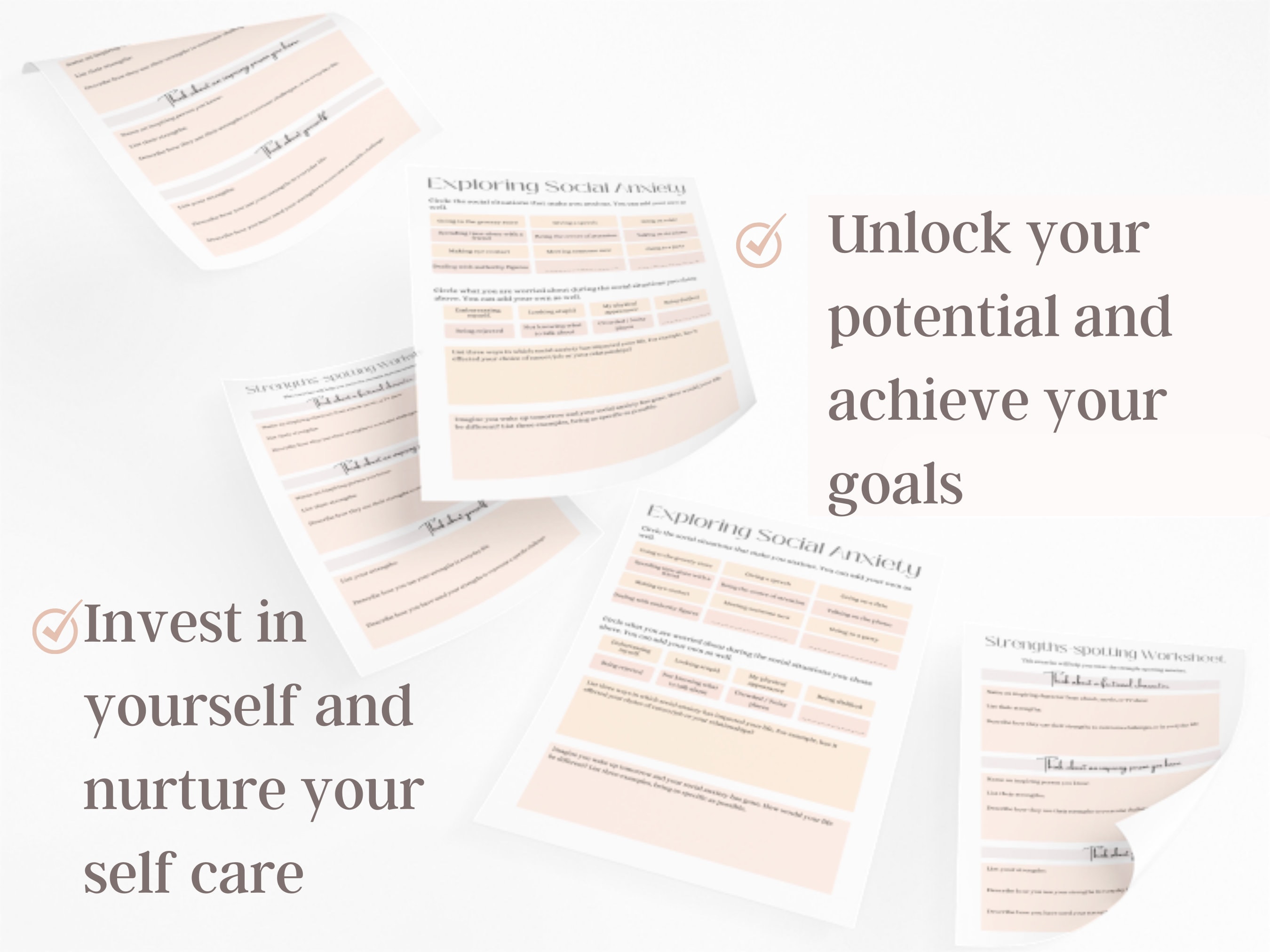 Self Coaching Templates, Life Coaching Workbook Template, Self Love ...