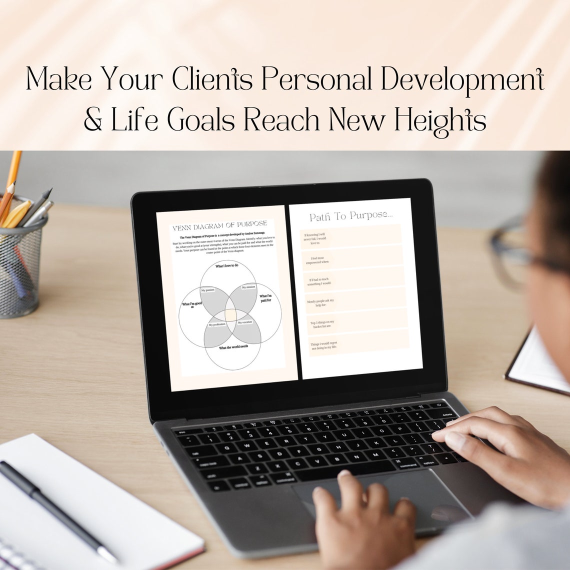 Life Coaching Workbook for Finding Passion Purpose and Goal Setting ...