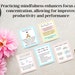 Mindfulness Flash Cards Printable, Anxiety Relief Affirmation Cards ...