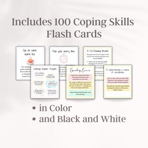 Anxiety Coping Skills Workbook, Anxiety Worksheets for Teens and Adults ...