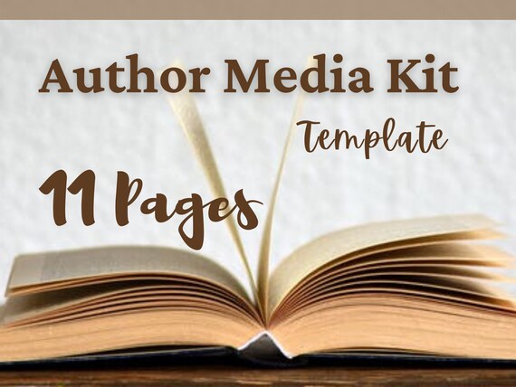 Author Media Kit Life Coach Media Kit Blogger Template - Etsy